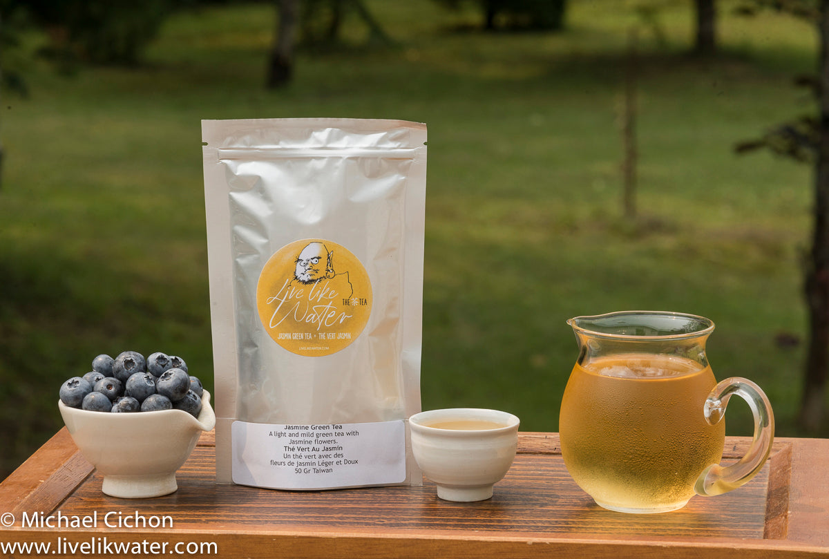 Cold Infusion Ice Tea and Fresh Bluerries! – Live Like Water Teas